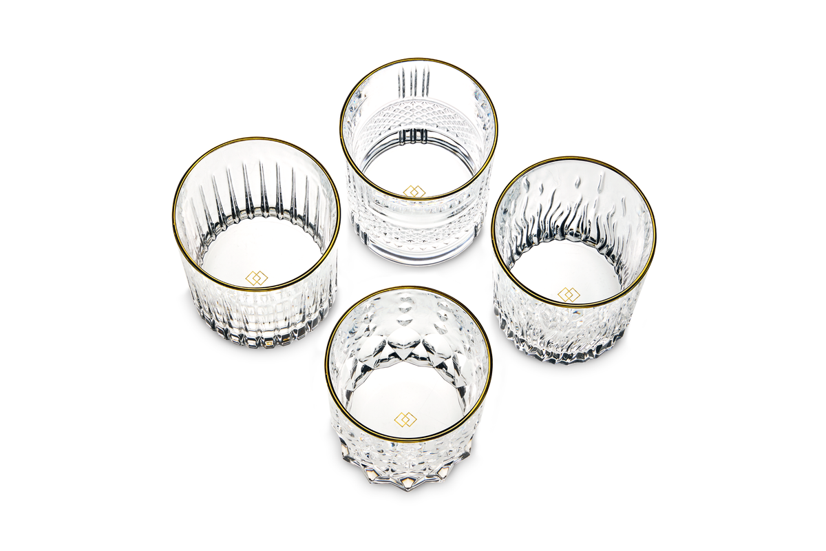 Luxury Classic Whiskey Glasses | Reign Murano Glassware